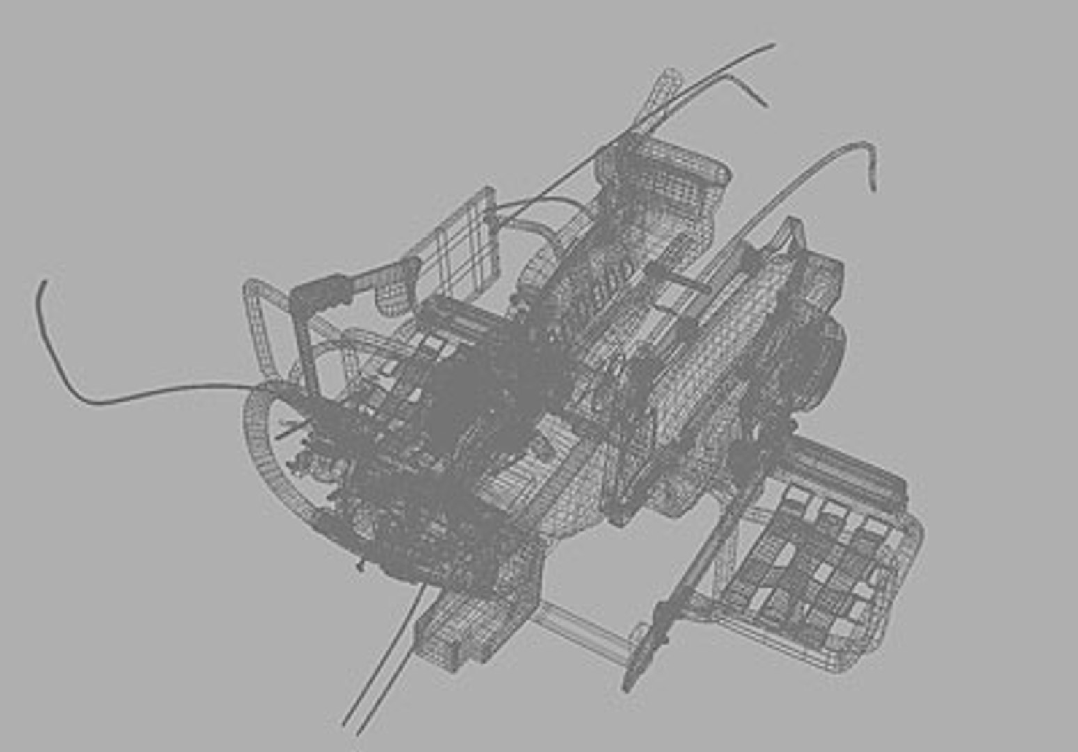 Maya Engine Buggy Atv Vehicles