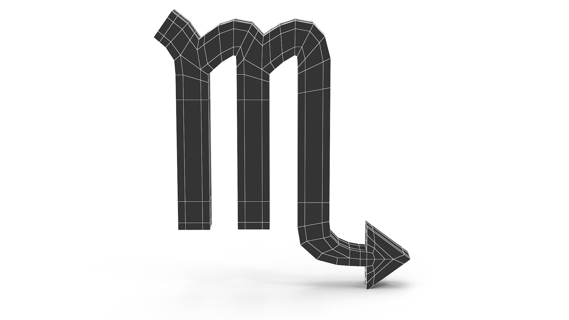 Zodiac Sign Scorpio 3D Model - TurboSquid 1854878