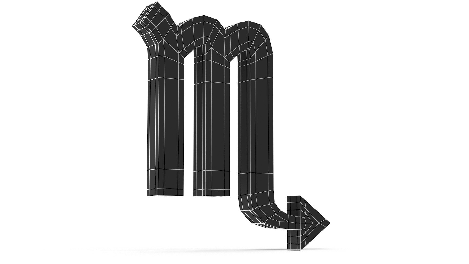 Zodiac Sign Scorpio 3D Model - TurboSquid 1854878