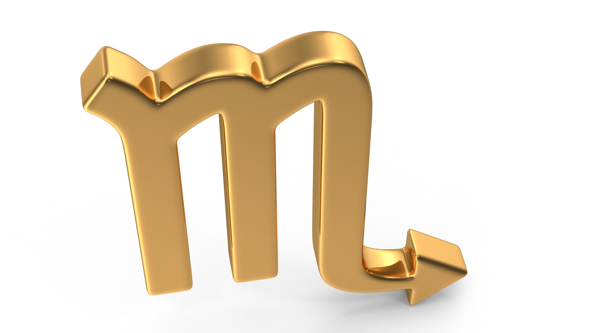 Zodiac Sign Scorpio 3D Model - TurboSquid 1854878