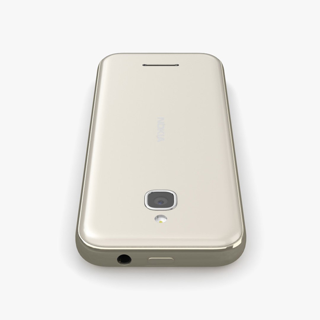 Nokia 8000 4G Cintrine Gold model - TurboSquid 1804186