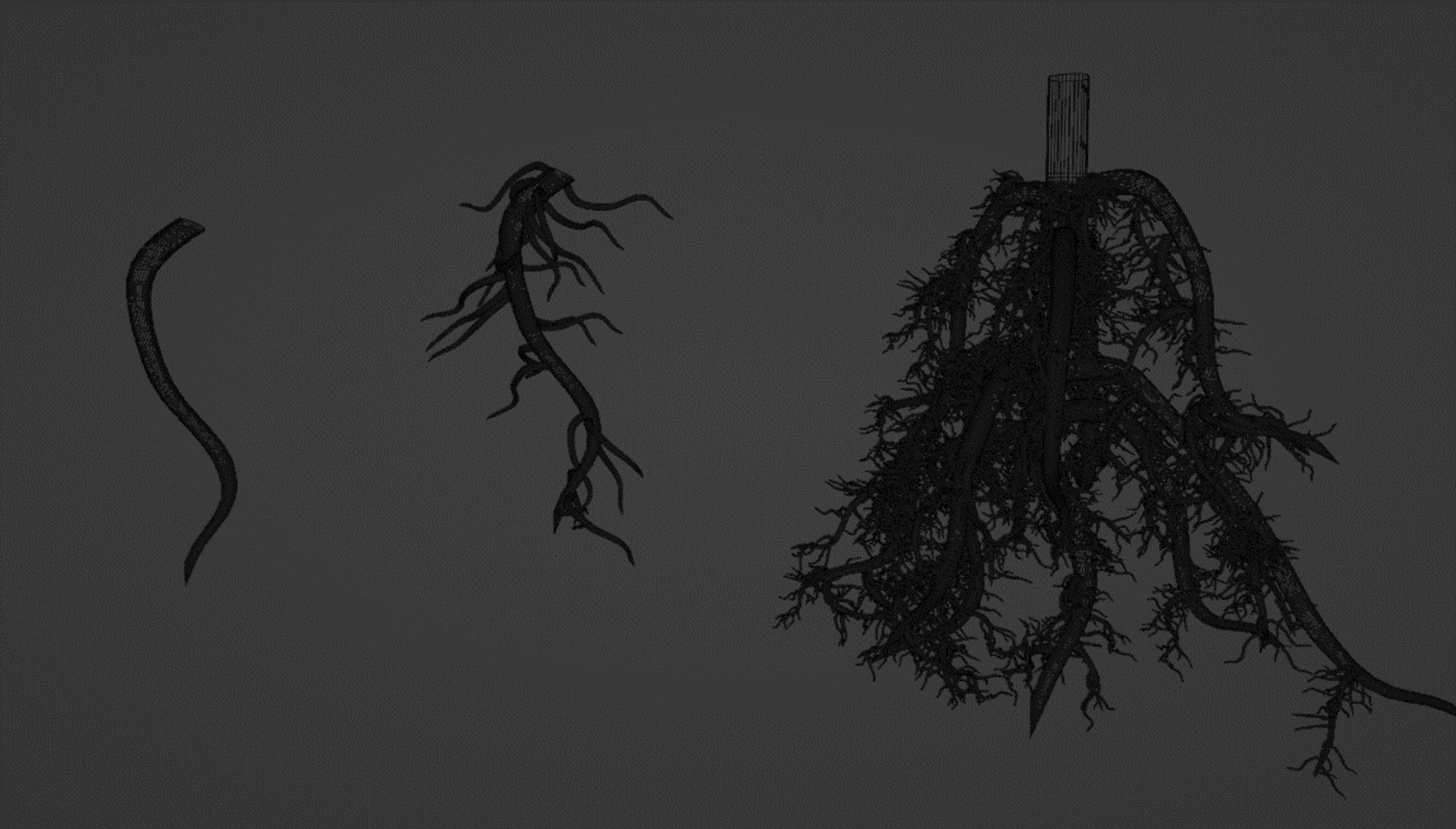 3D tree root - TurboSquid 1954401