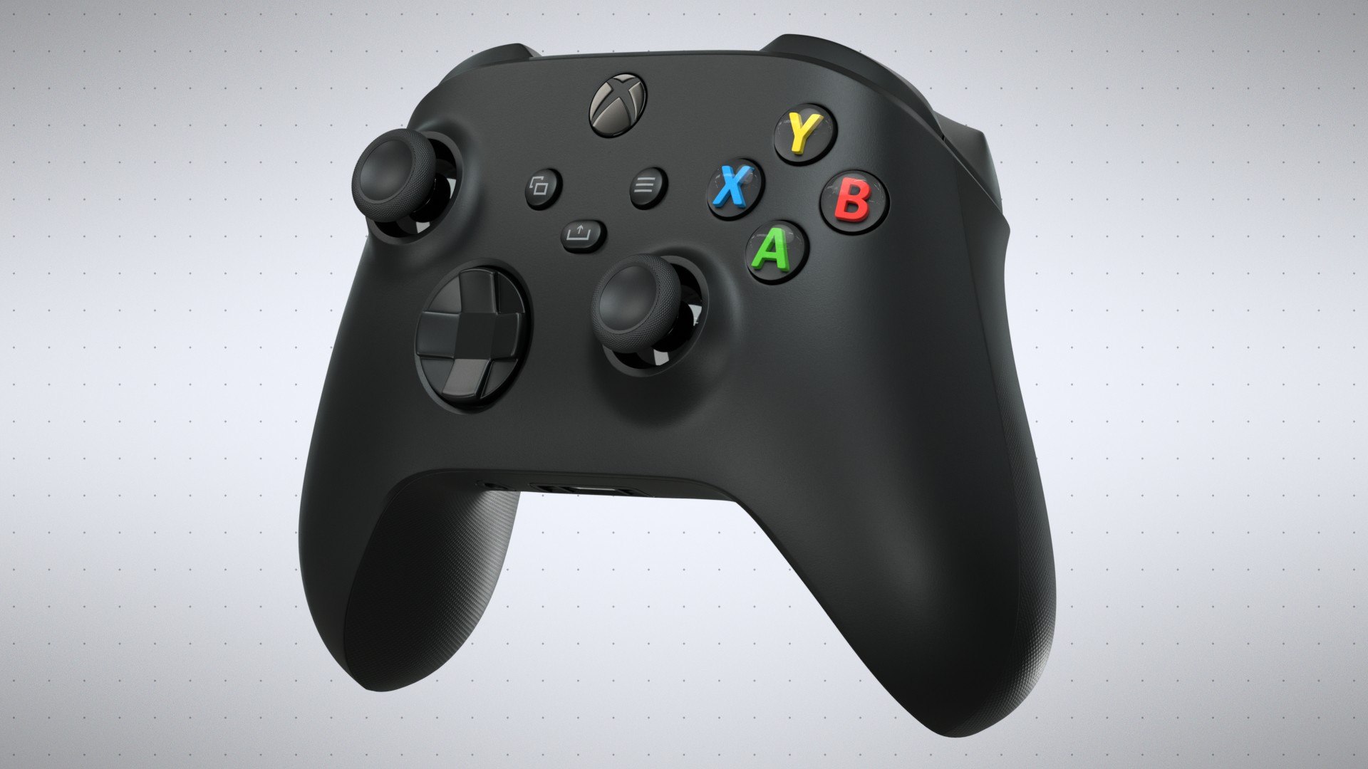 3D Xbox Series X Carbon Black Controller - TurboSquid 2289256