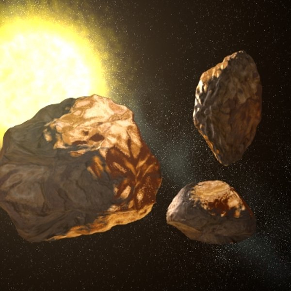 3d vulcanoid asteroids