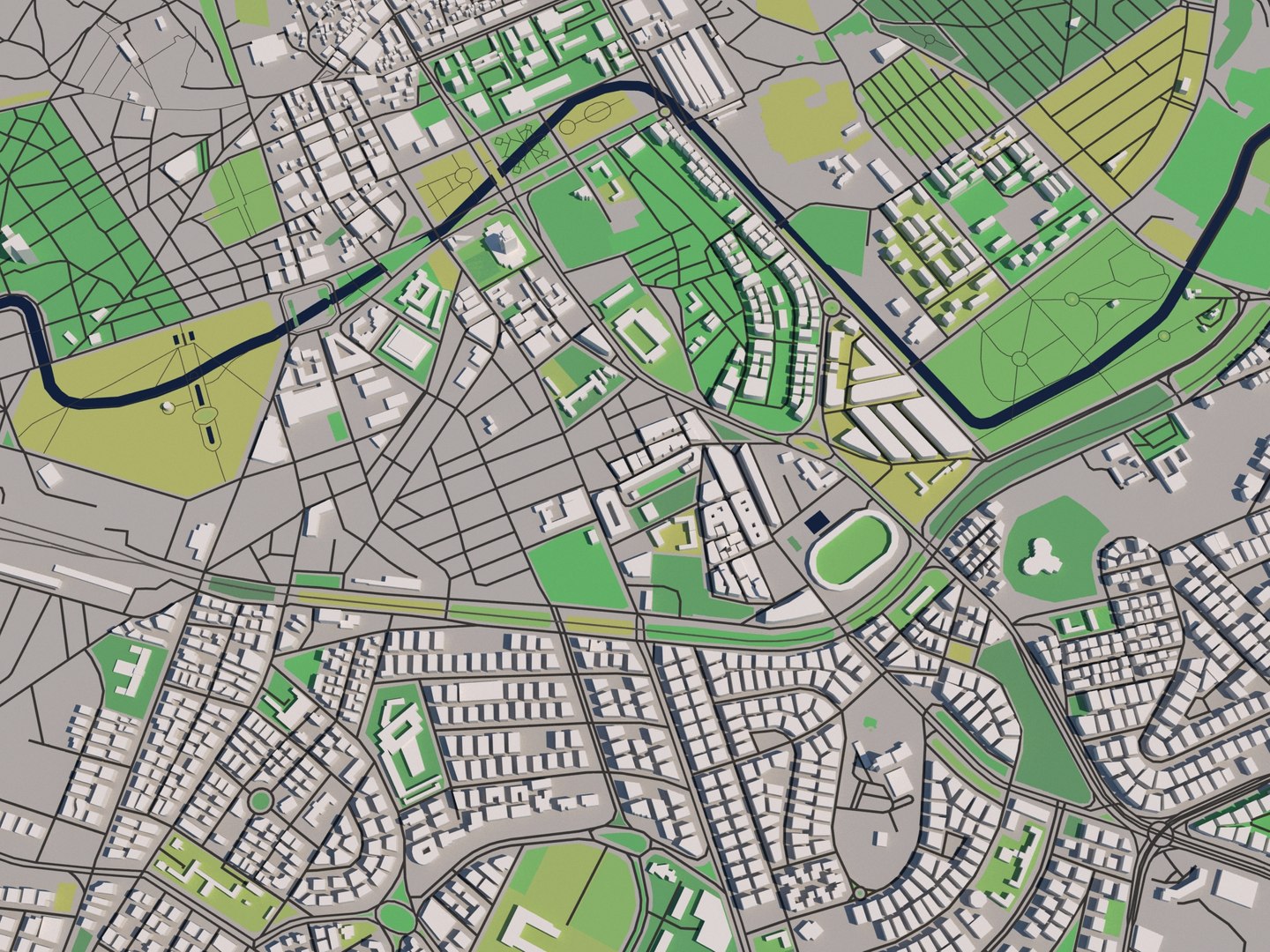 3D City Aleppo Syria Model - TurboSquid 1423865
