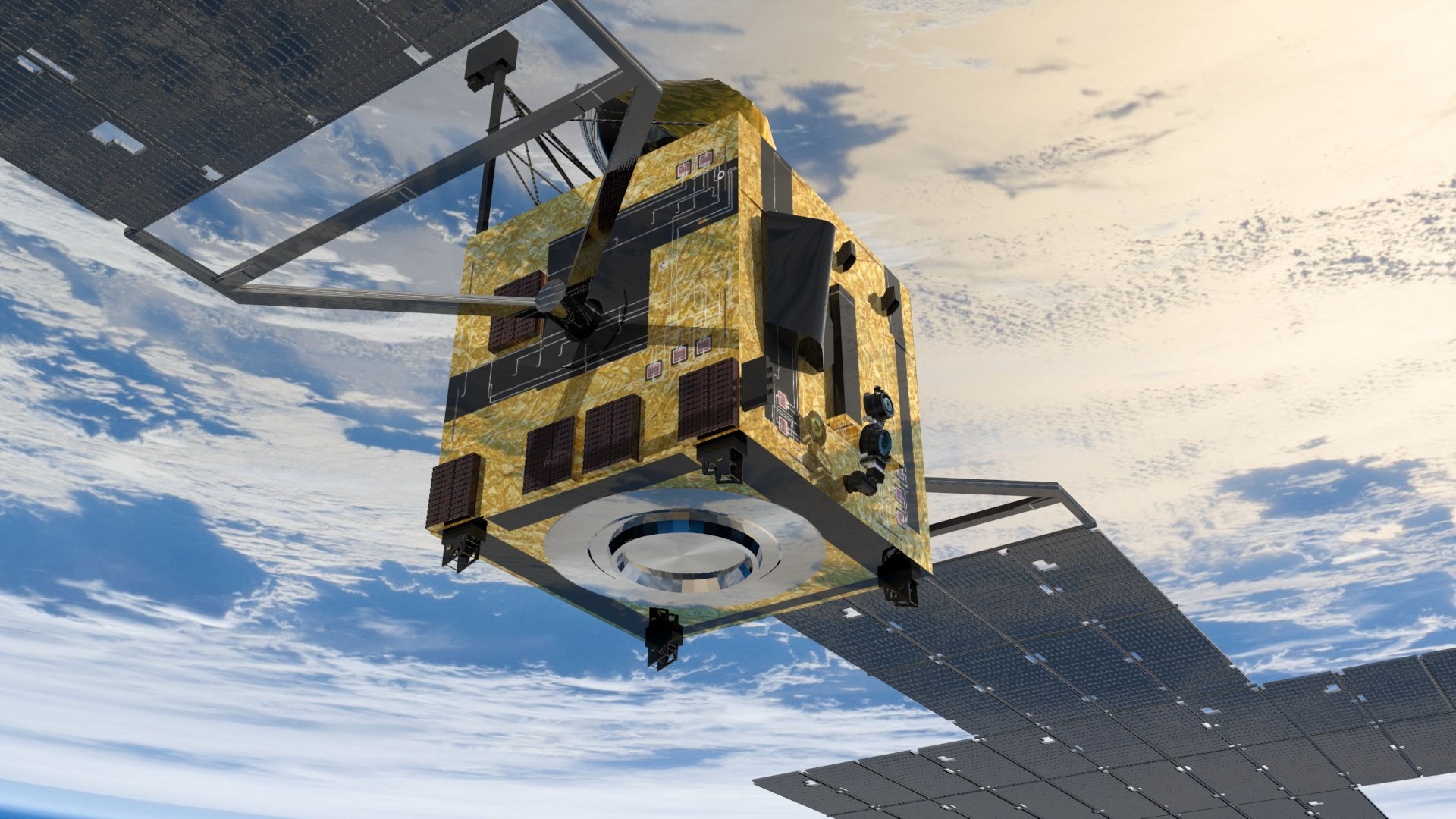 3D PSYCHE ASTEROID PROBE SATELLITE - TurboSquid 1842892