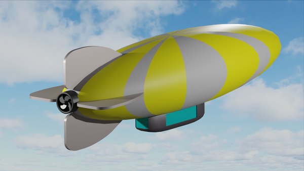 Blimp Blender Models for Download | TurboSquid