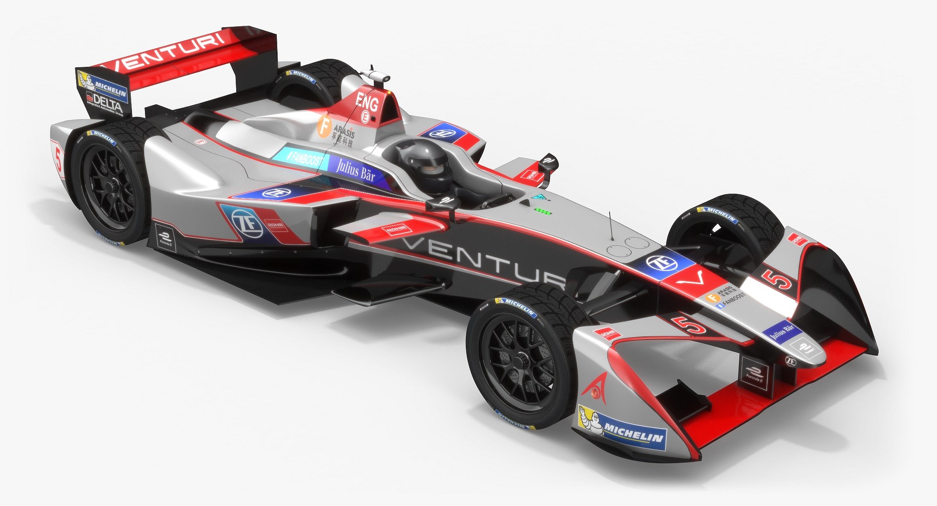 Venturi Racing Formula E 3D Model - TurboSquid 1233232