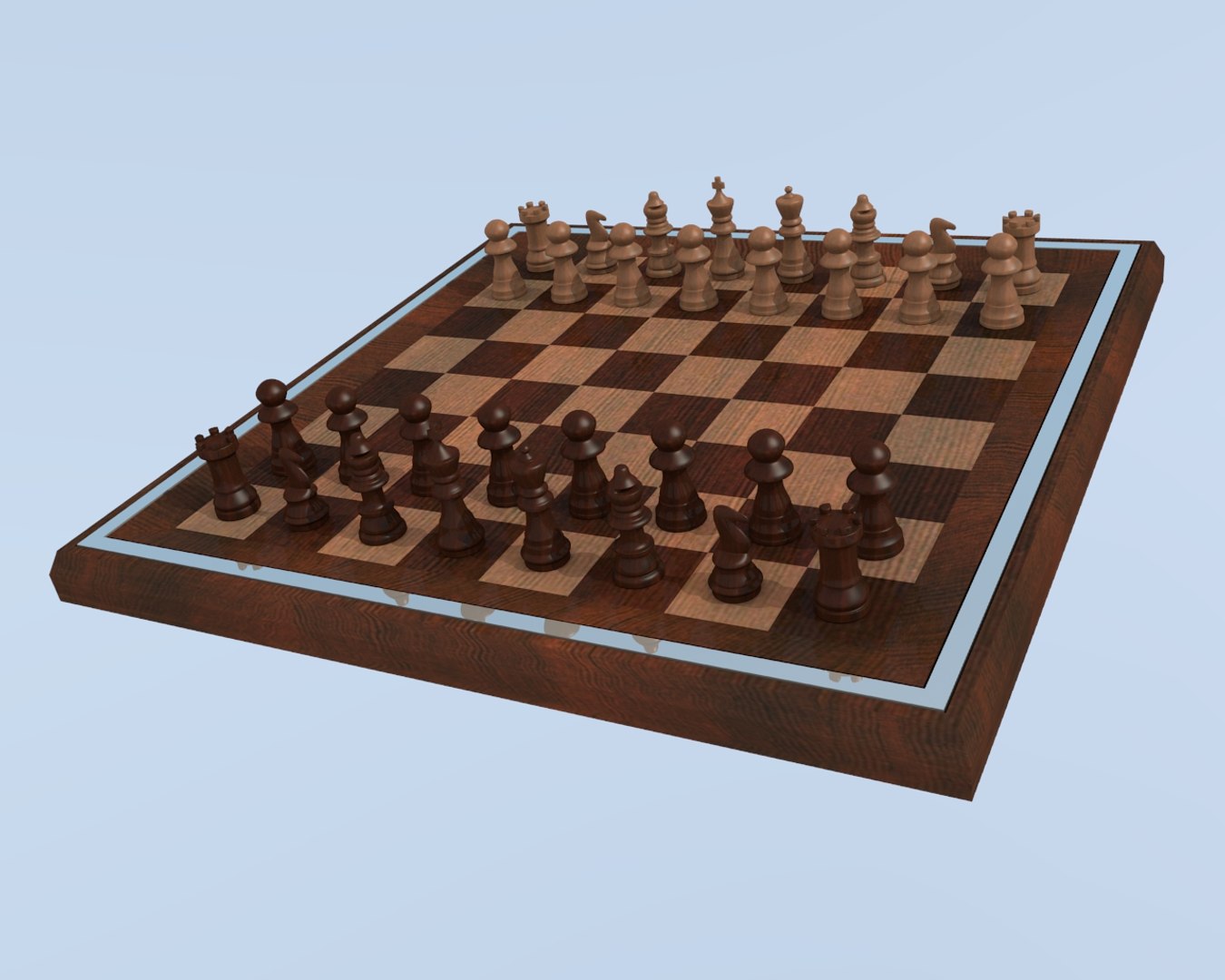 3ds Max Chess Board