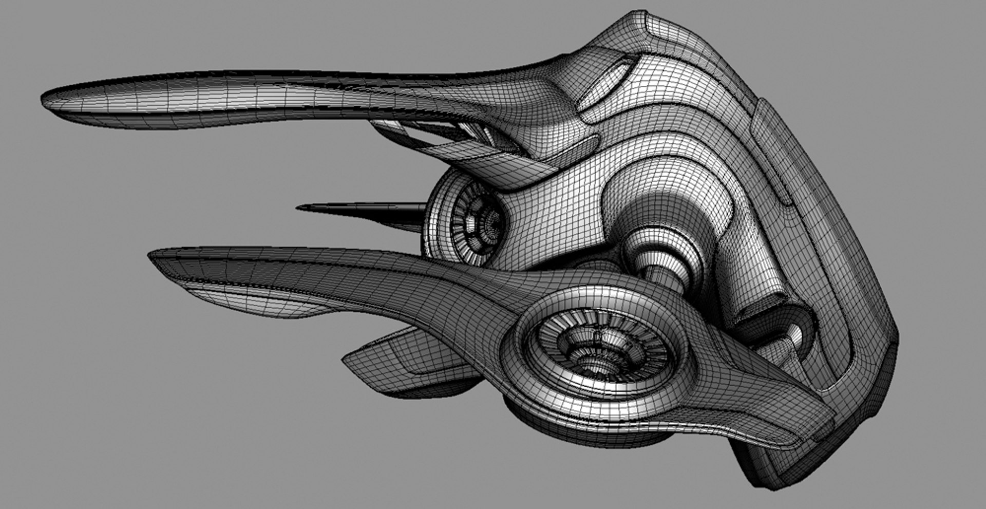 Maya Spaceship Futuristic