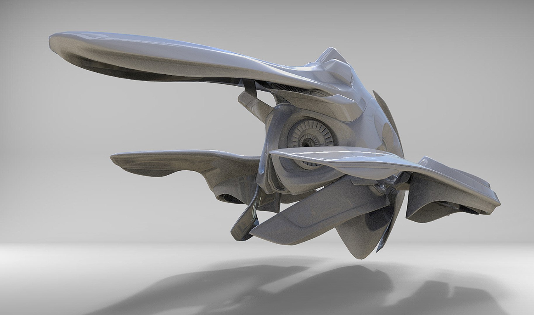 Maya Spaceship Futuristic