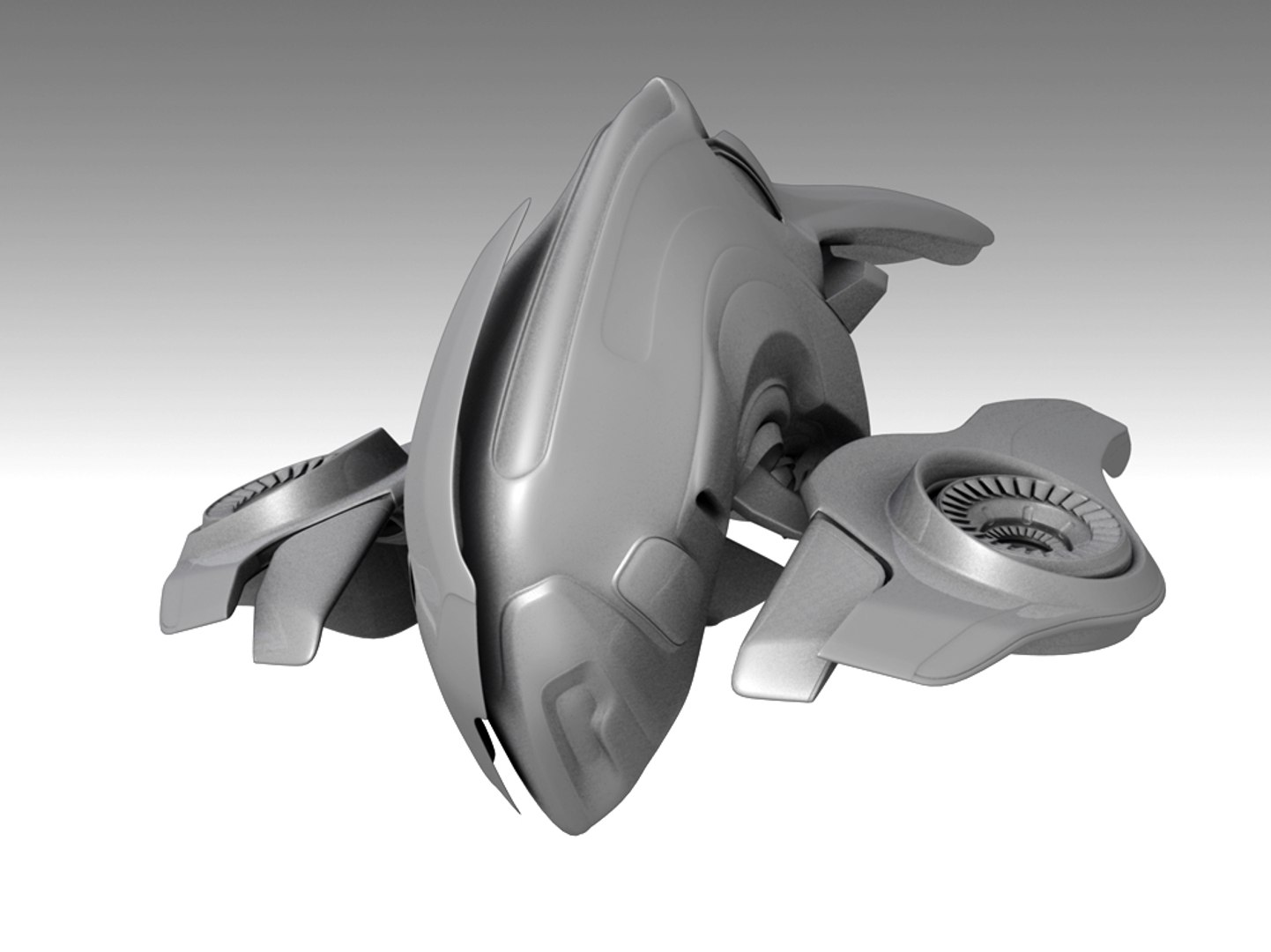 Maya Spaceship Futuristic