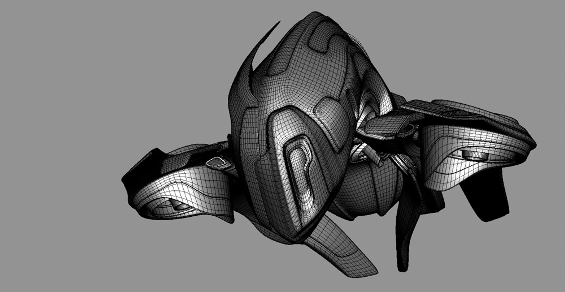 Maya Spaceship Futuristic