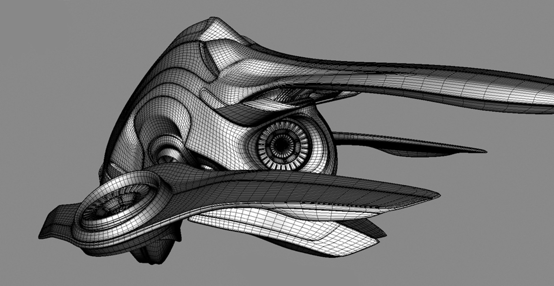 Maya Spaceship Futuristic