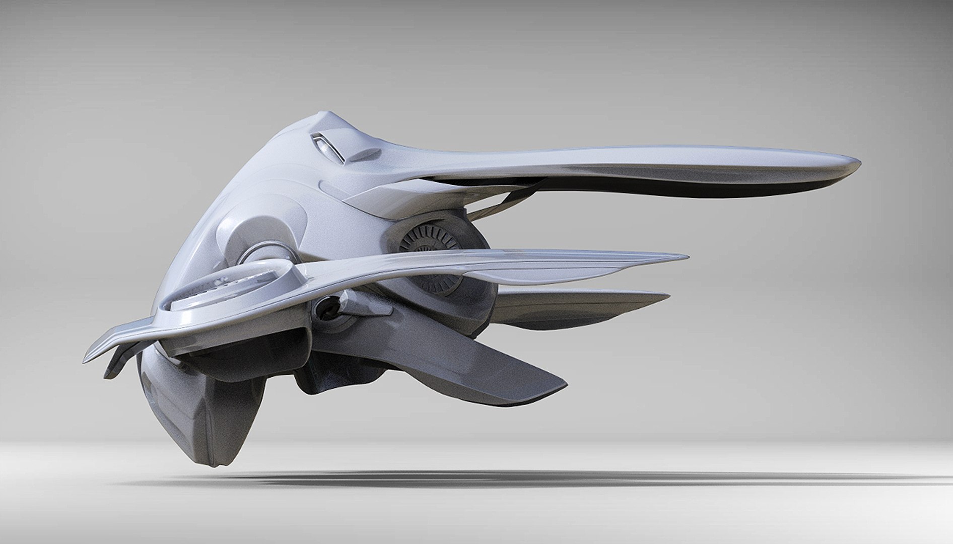 Maya Spaceship Futuristic