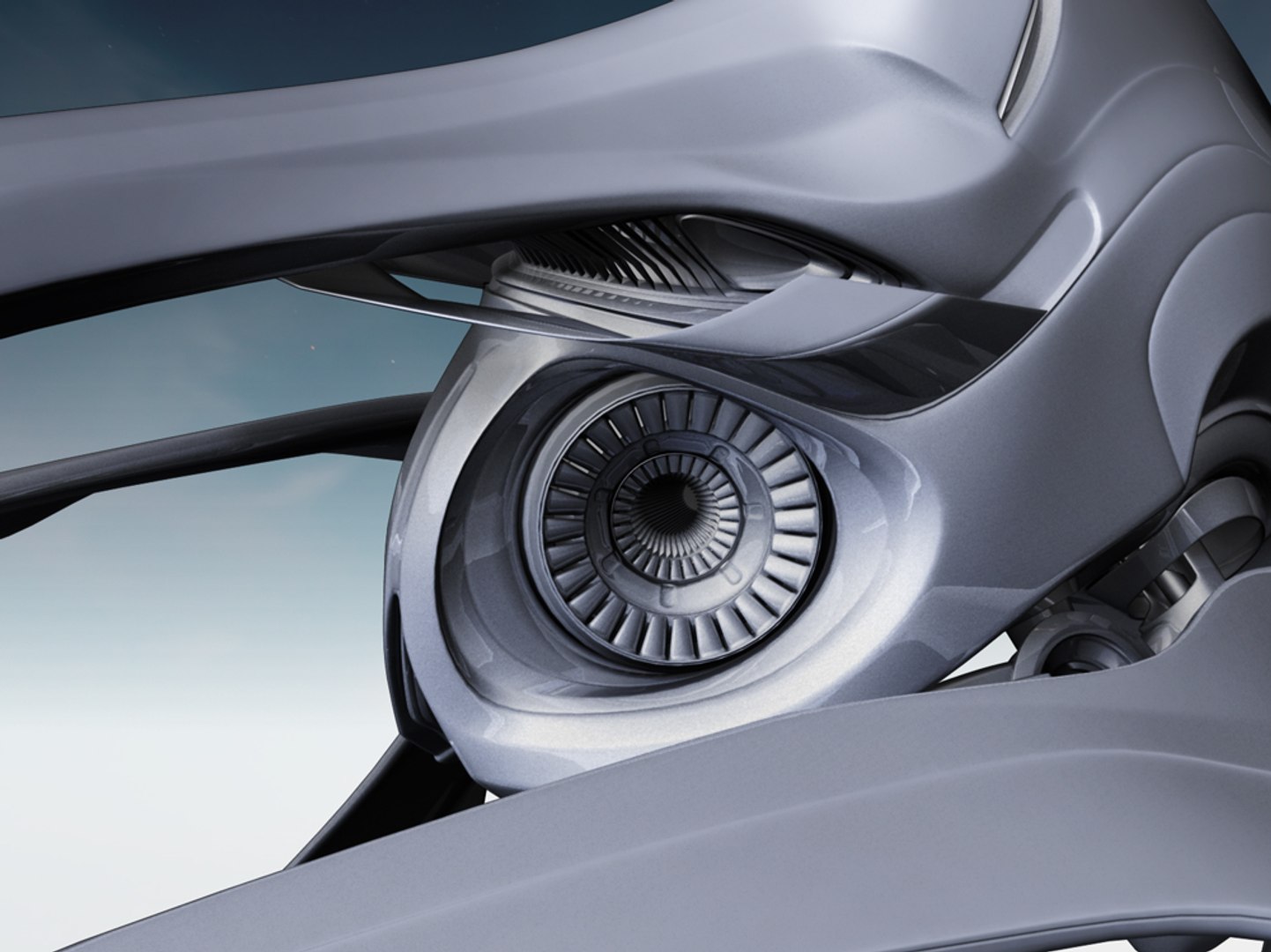 Maya Spaceship Futuristic