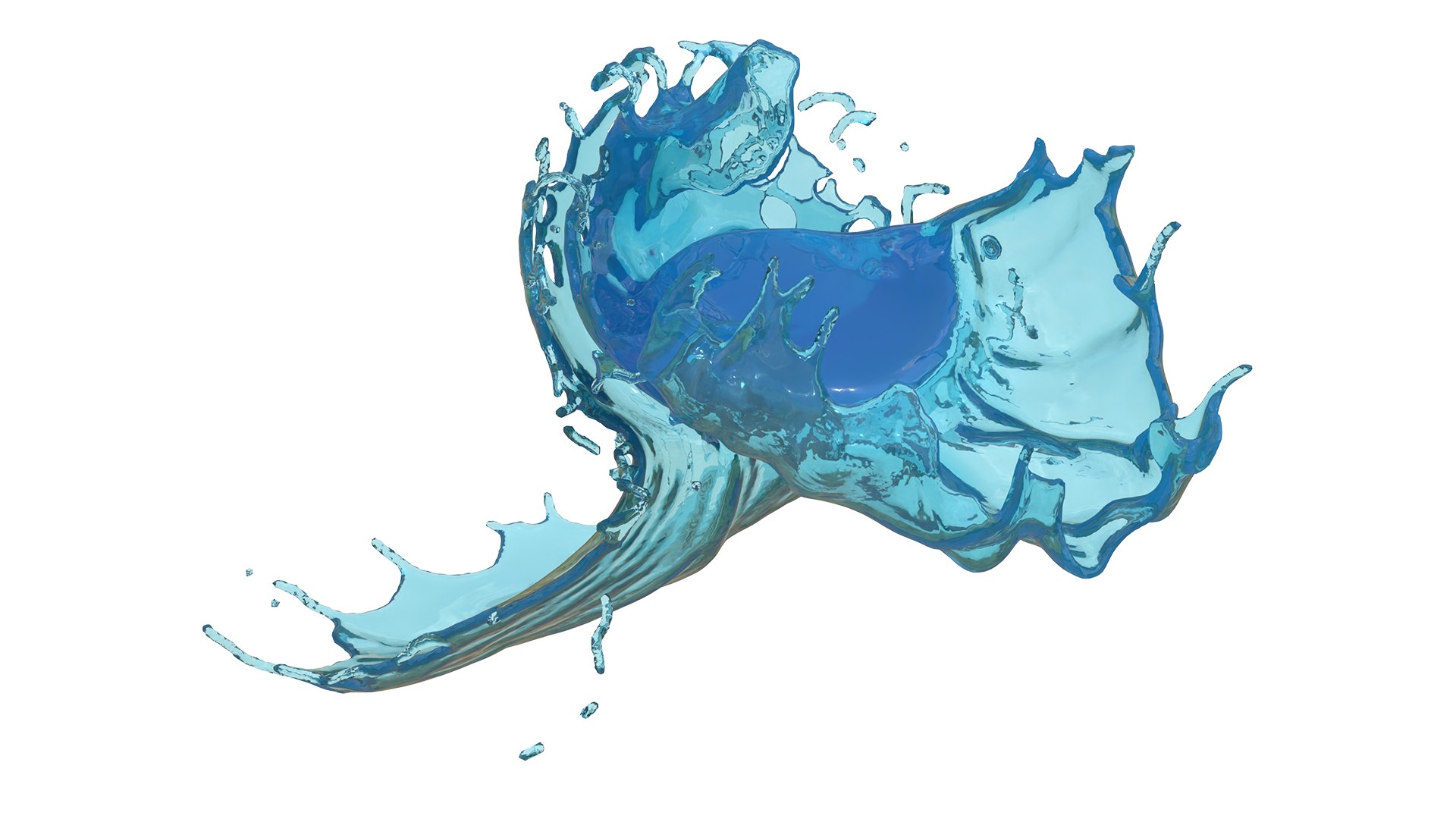 3D Splash Collection Pack 12 Model - TurboSquid 2369388