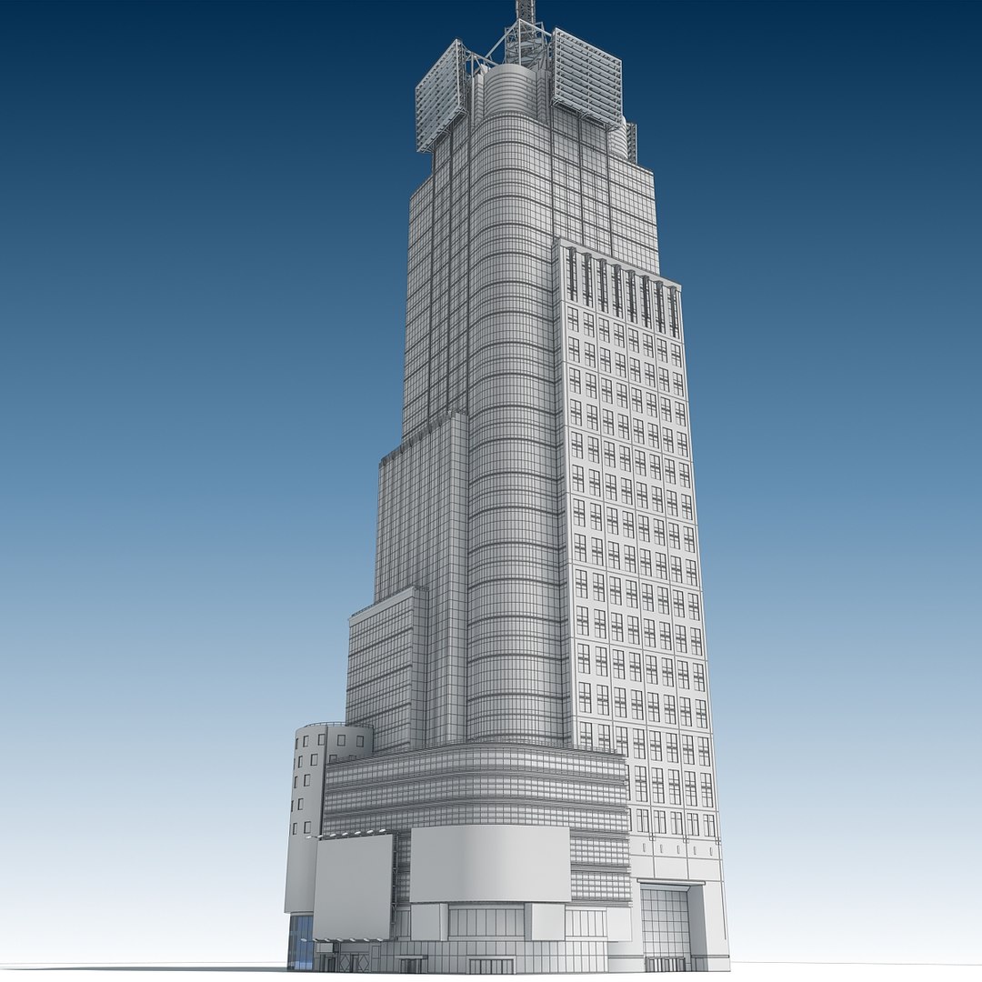 3D 4 Building Architecture - TurboSquid 1391043