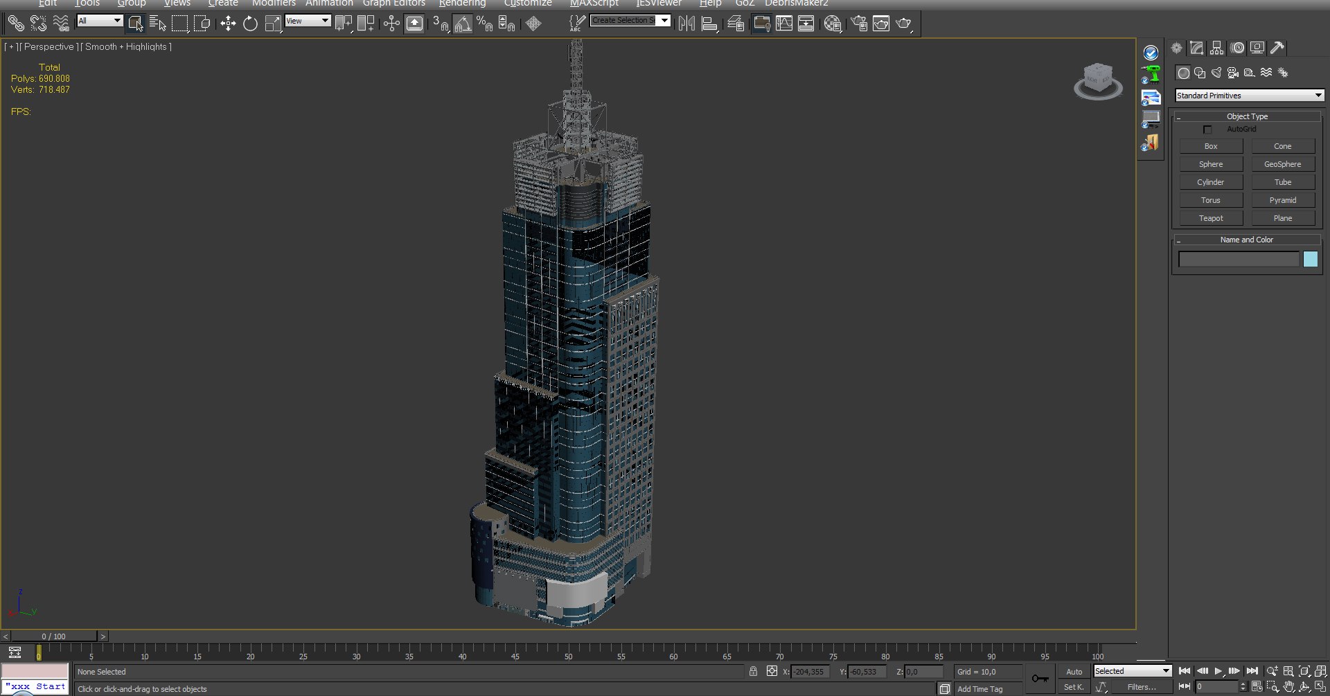 3D 4 Building Architecture - TurboSquid 1391043