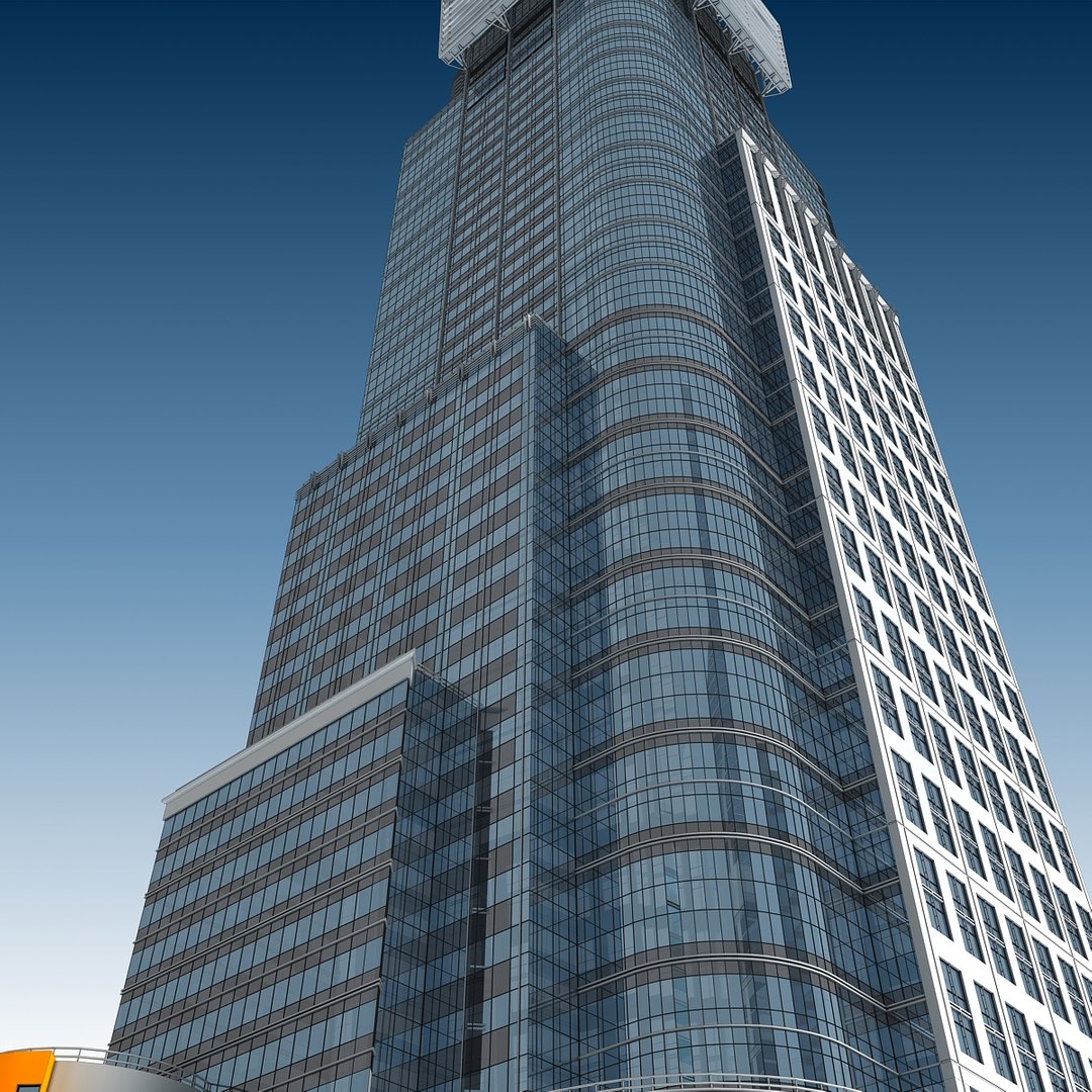 3D 4 Building Architecture - TurboSquid 1391043