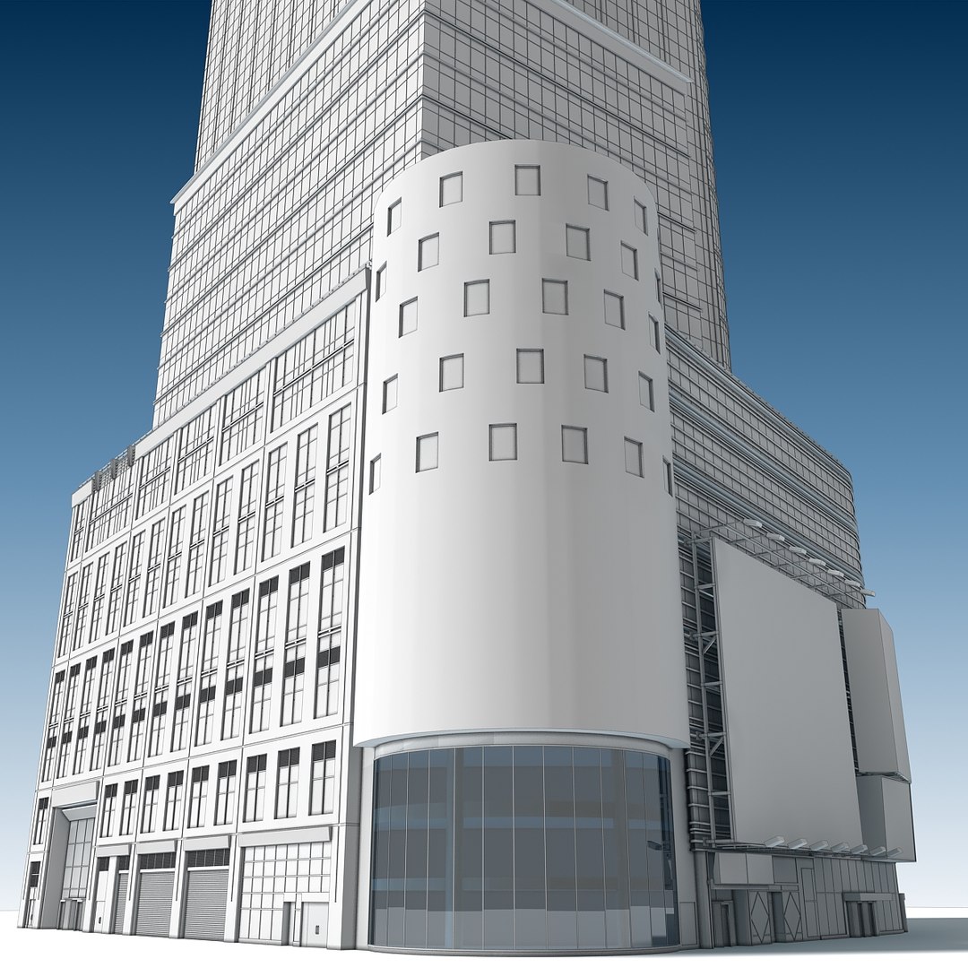 3D 4 Building Architecture - TurboSquid 1391043