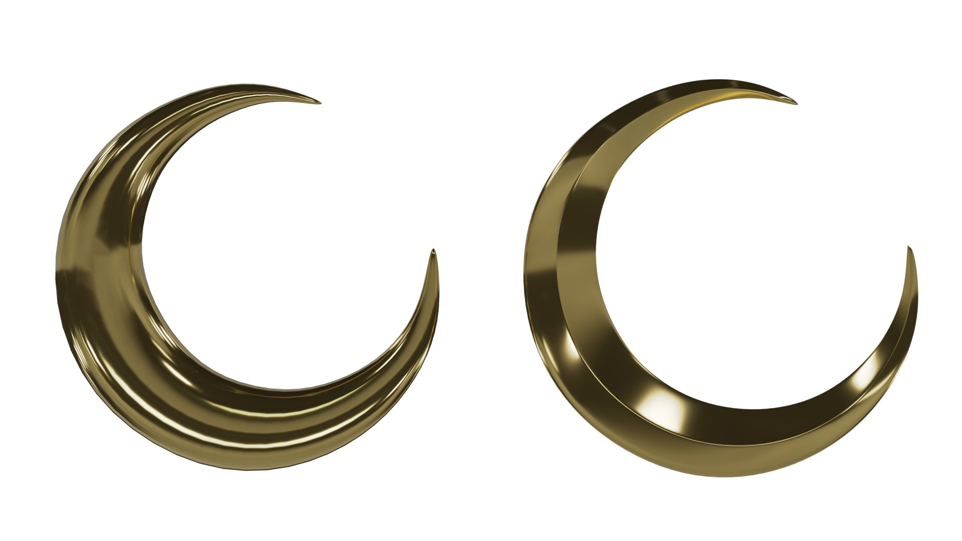 Crescent Moon Model 2019 Model - TurboSquid 1886435