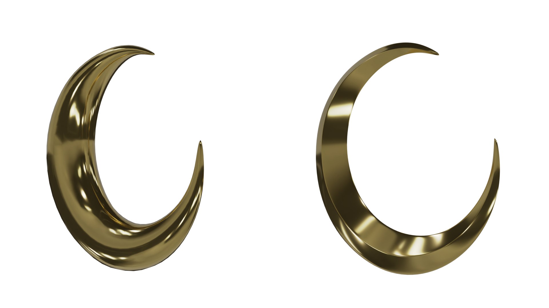 Crescent Moon Model 2019 Model - TurboSquid 1886435