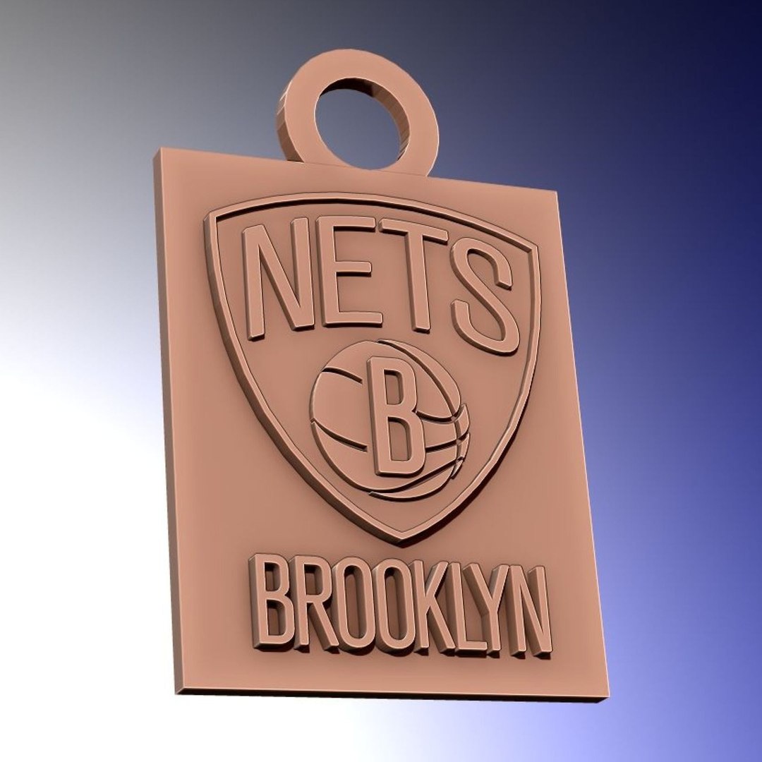 Brooklyn Nets Team Logo Printable And Renderable Model - TurboSquid 2222688