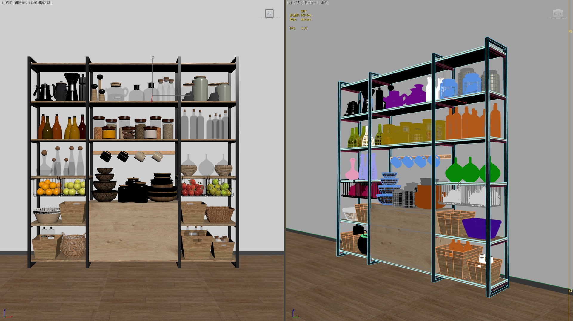 Storage Rack 3D Model - TurboSquid 2244855