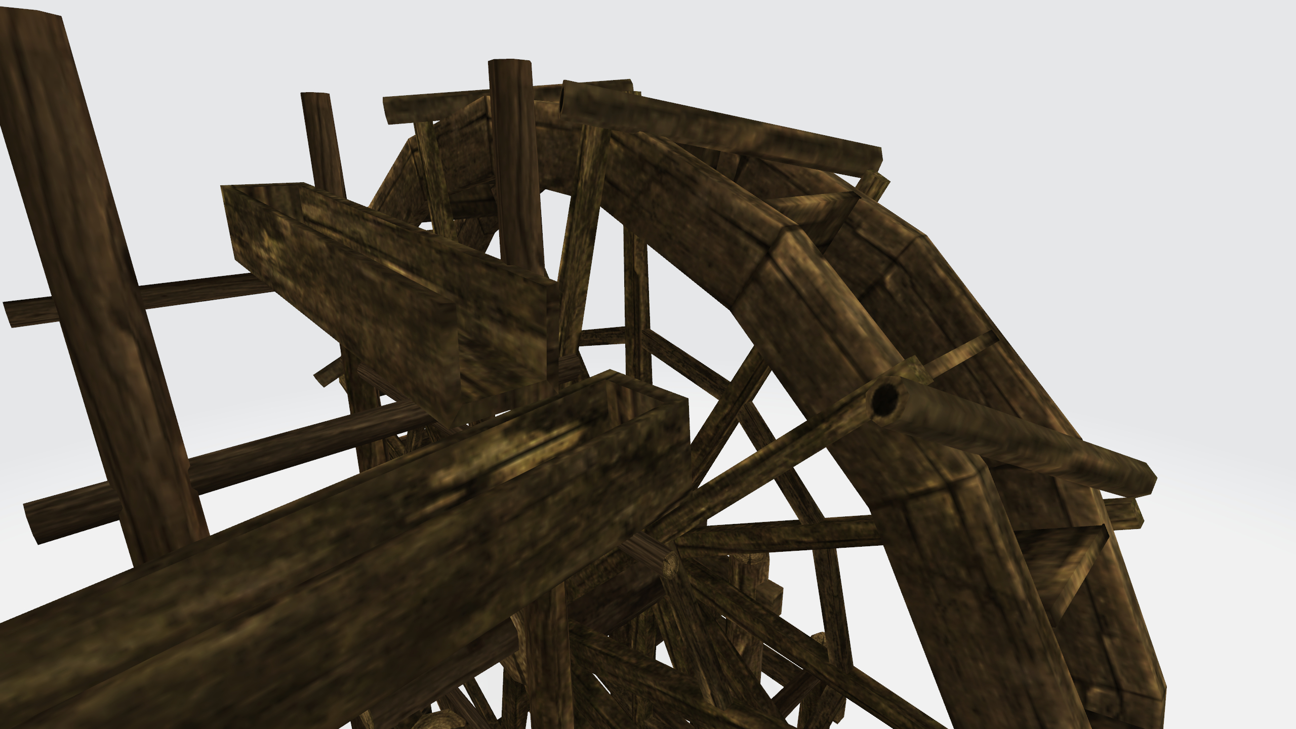 Free 3D waterwheel water - TurboSquid 1518379