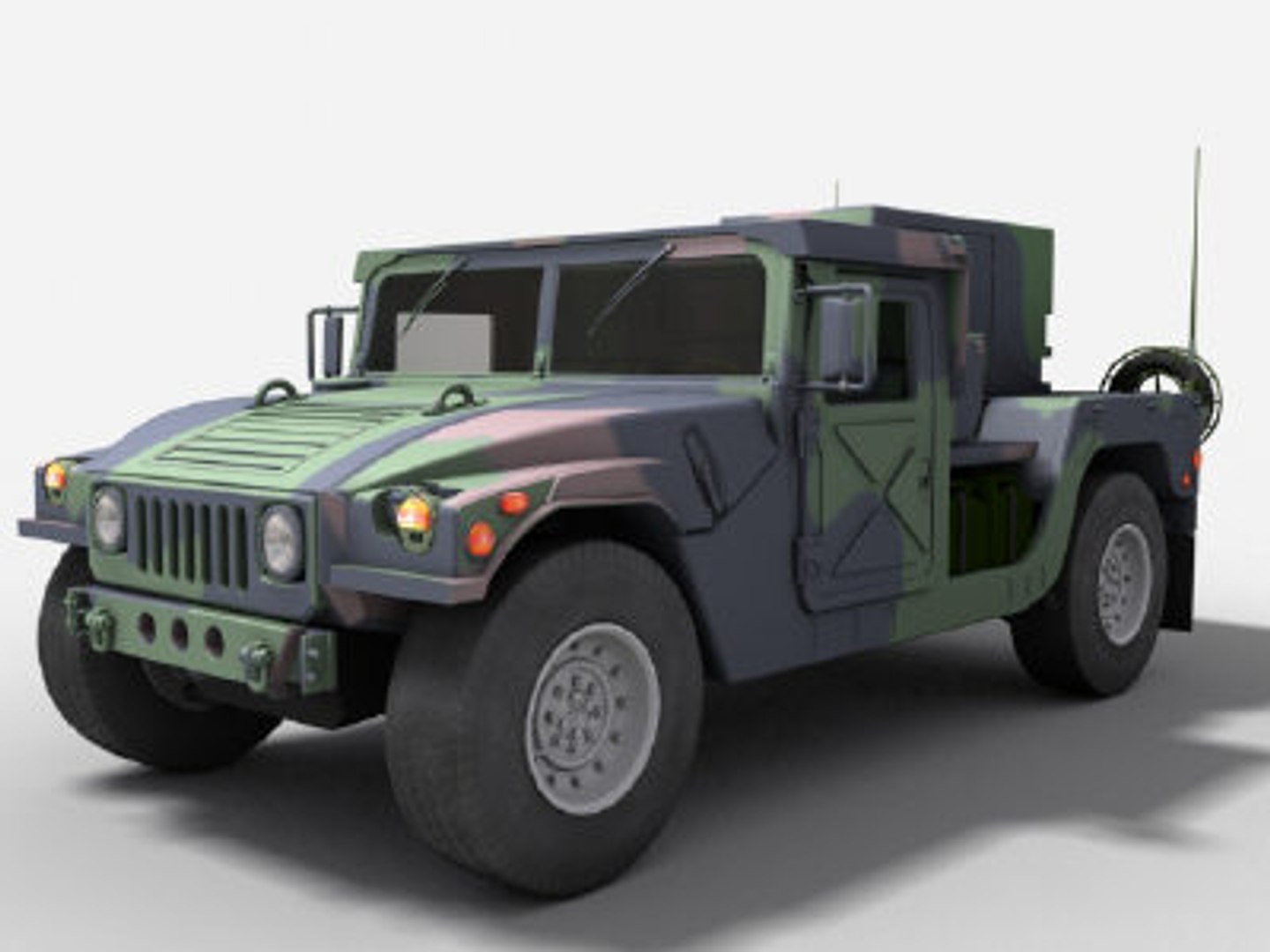 Army Hummer Generator Obj