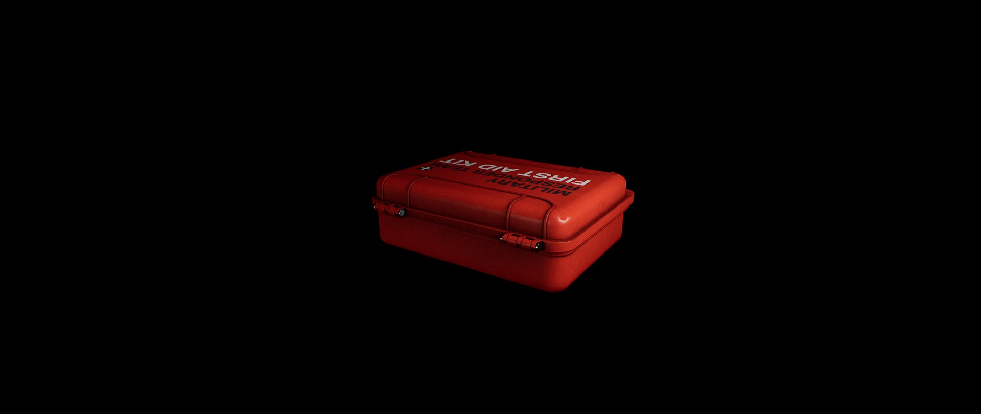 3D First Aid Kit Hardcase I PBR Model I Game Ready Model - TurboSquid ...