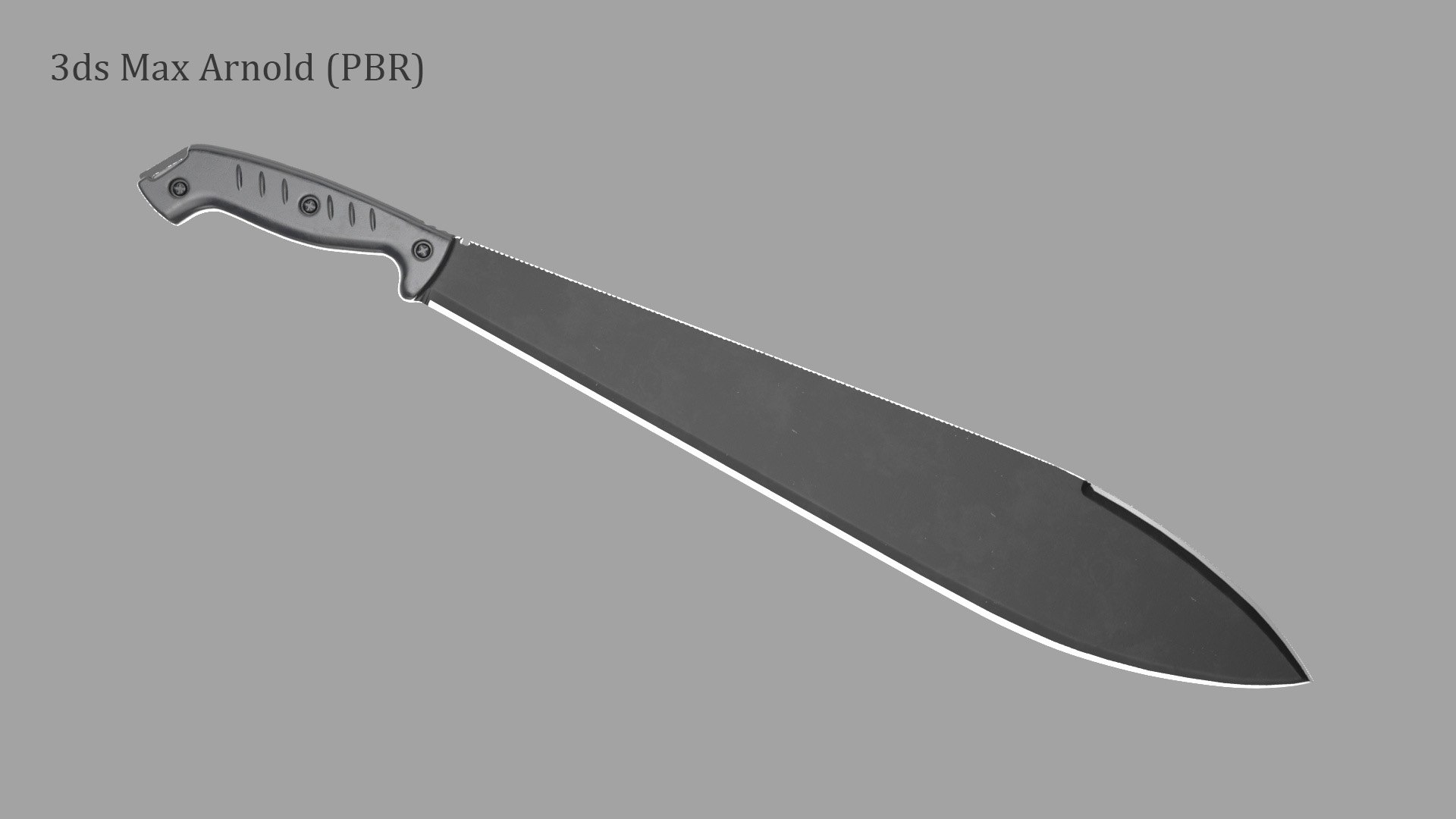 3D Machete - TurboSquid 1155345