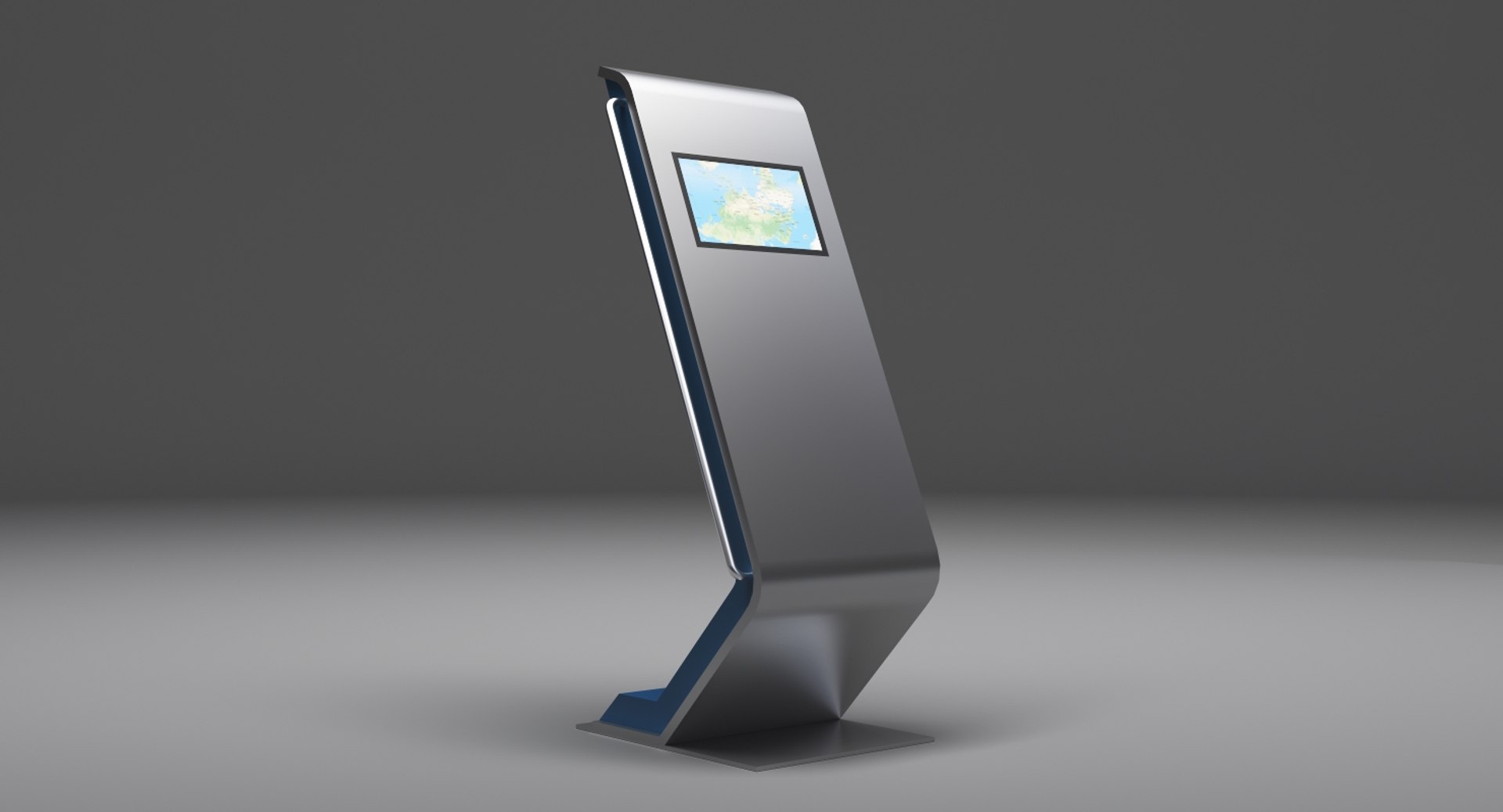 3D Kiosk Info - TurboSquid 1289805
