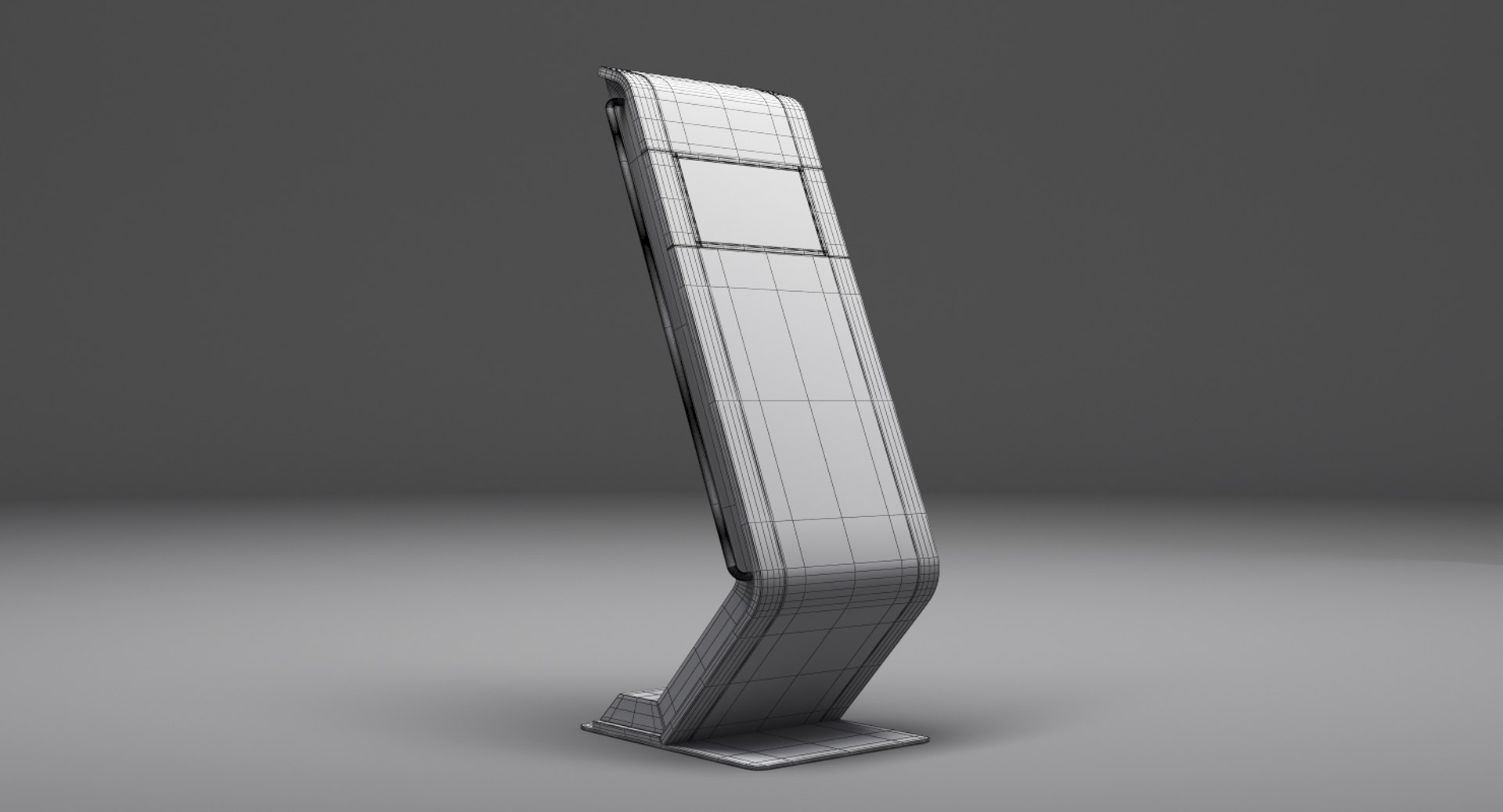 3D Kiosk Info - TurboSquid 1289805