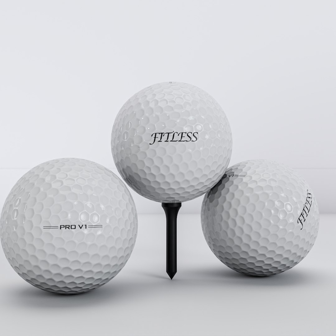 3D Golf Ball Model - TurboSquid 1846372