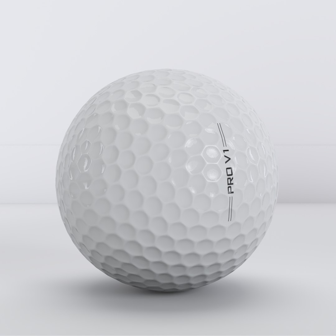 3D Golf Ball Model - TurboSquid 1846372