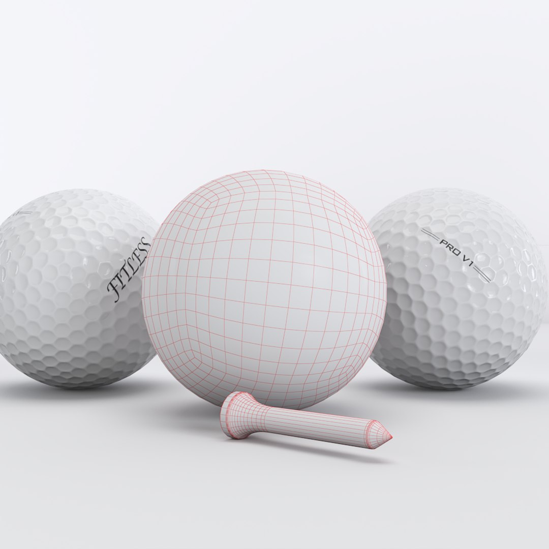 3D Golf Ball Model - TurboSquid 1846372
