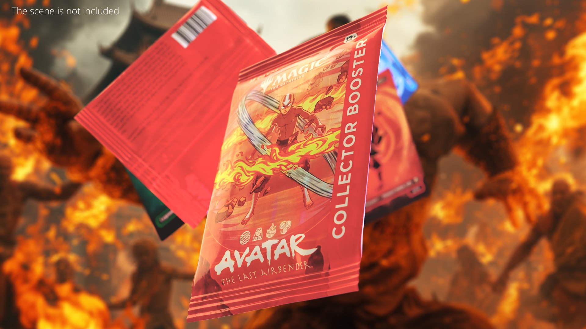 3D Magic The Gathering Avatar Collector Booster Pack - TurboSquid 2509044