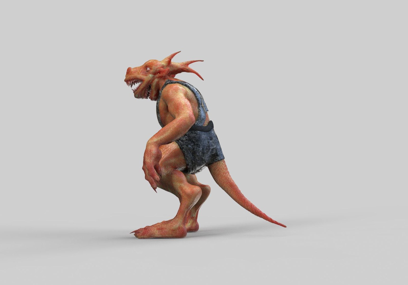 Soldier Creature 3D Model - TurboSquid 1286058