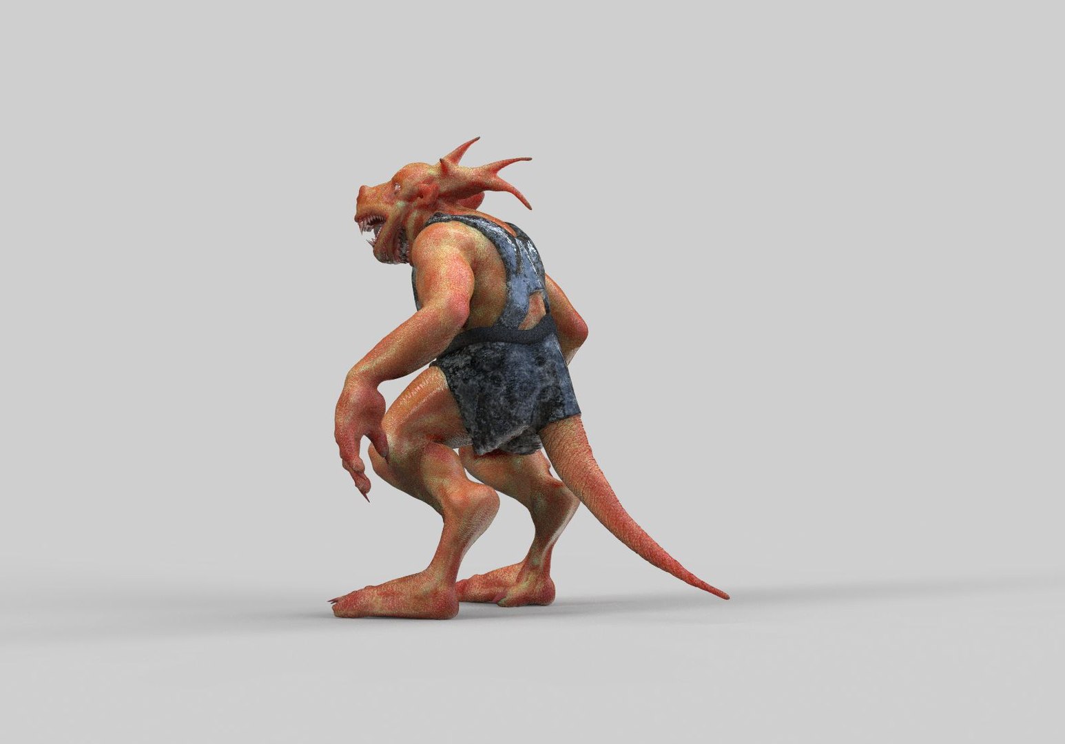Soldier Creature 3D Model - TurboSquid 1286058