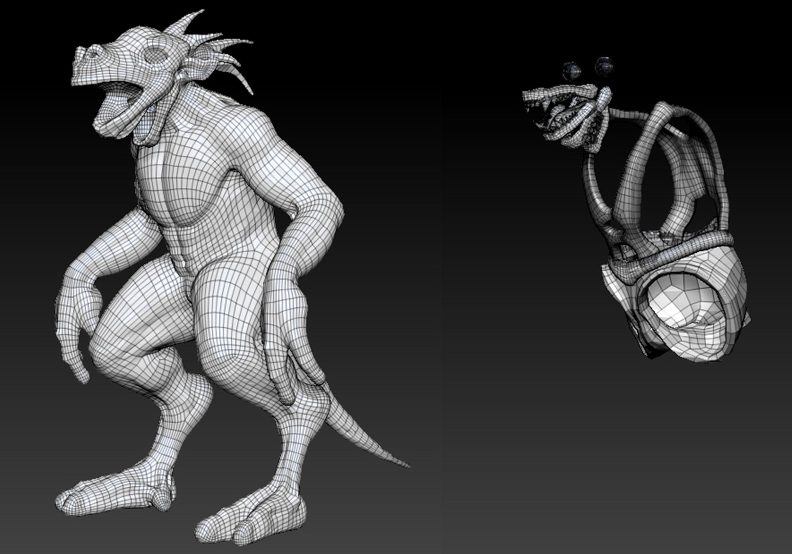 Soldier creature 3D model - TurboSquid 1286058