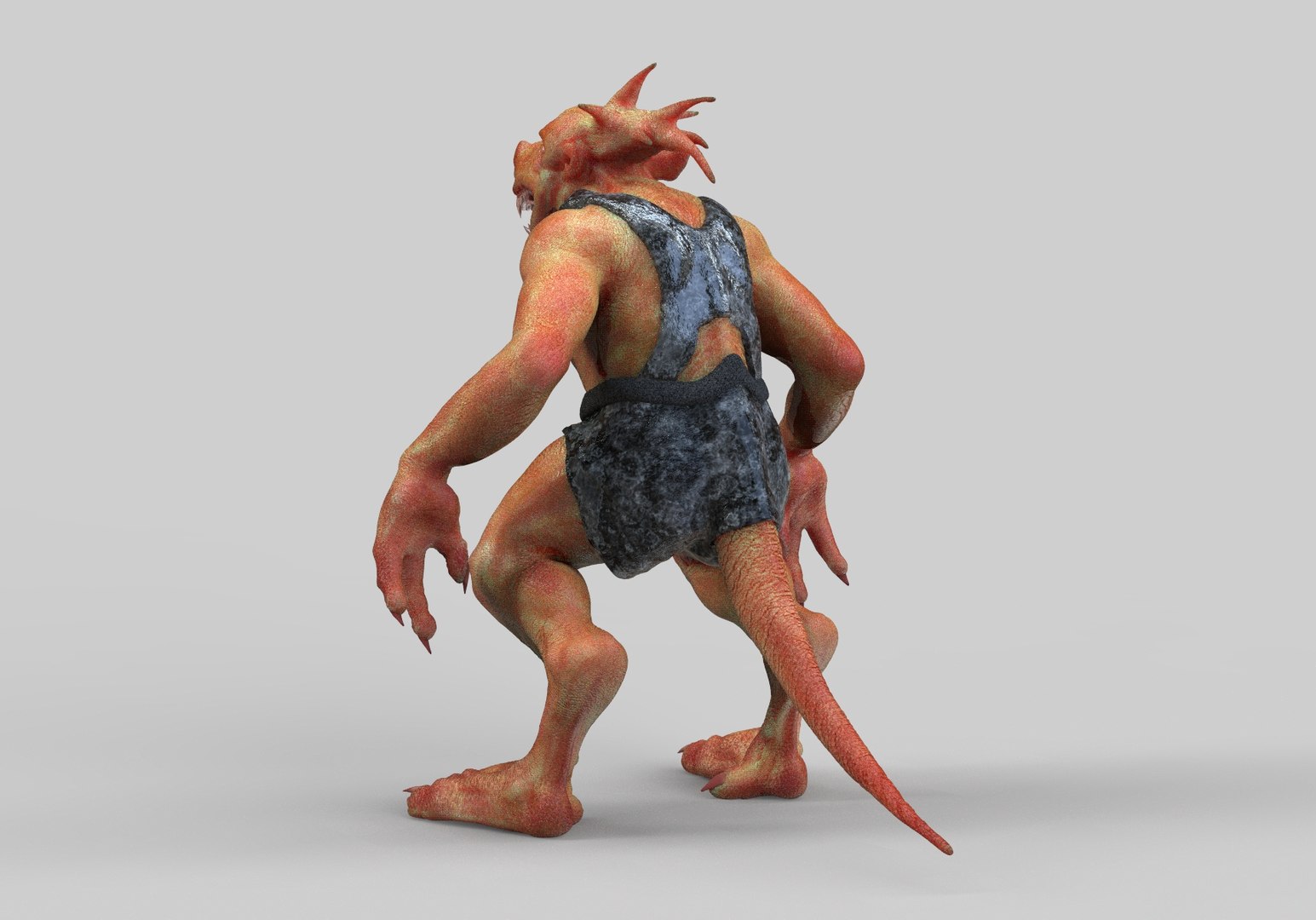 Soldier Creature 3D Model - TurboSquid 1286058