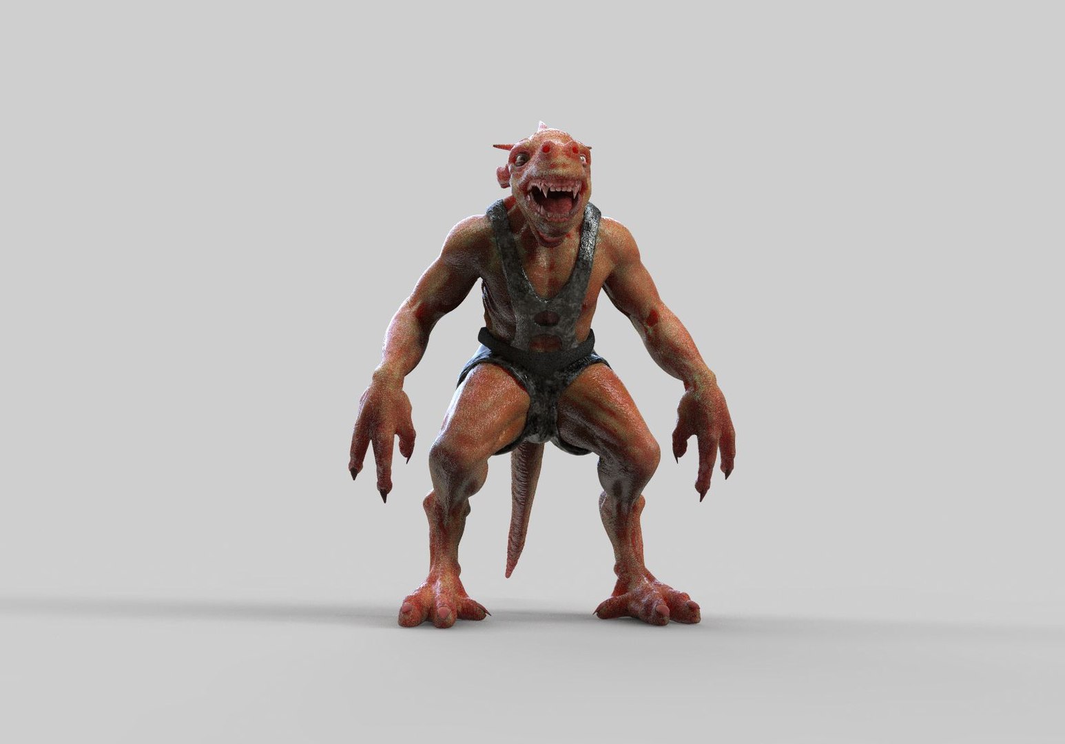 Soldier Creature 3D Model - TurboSquid 1286058