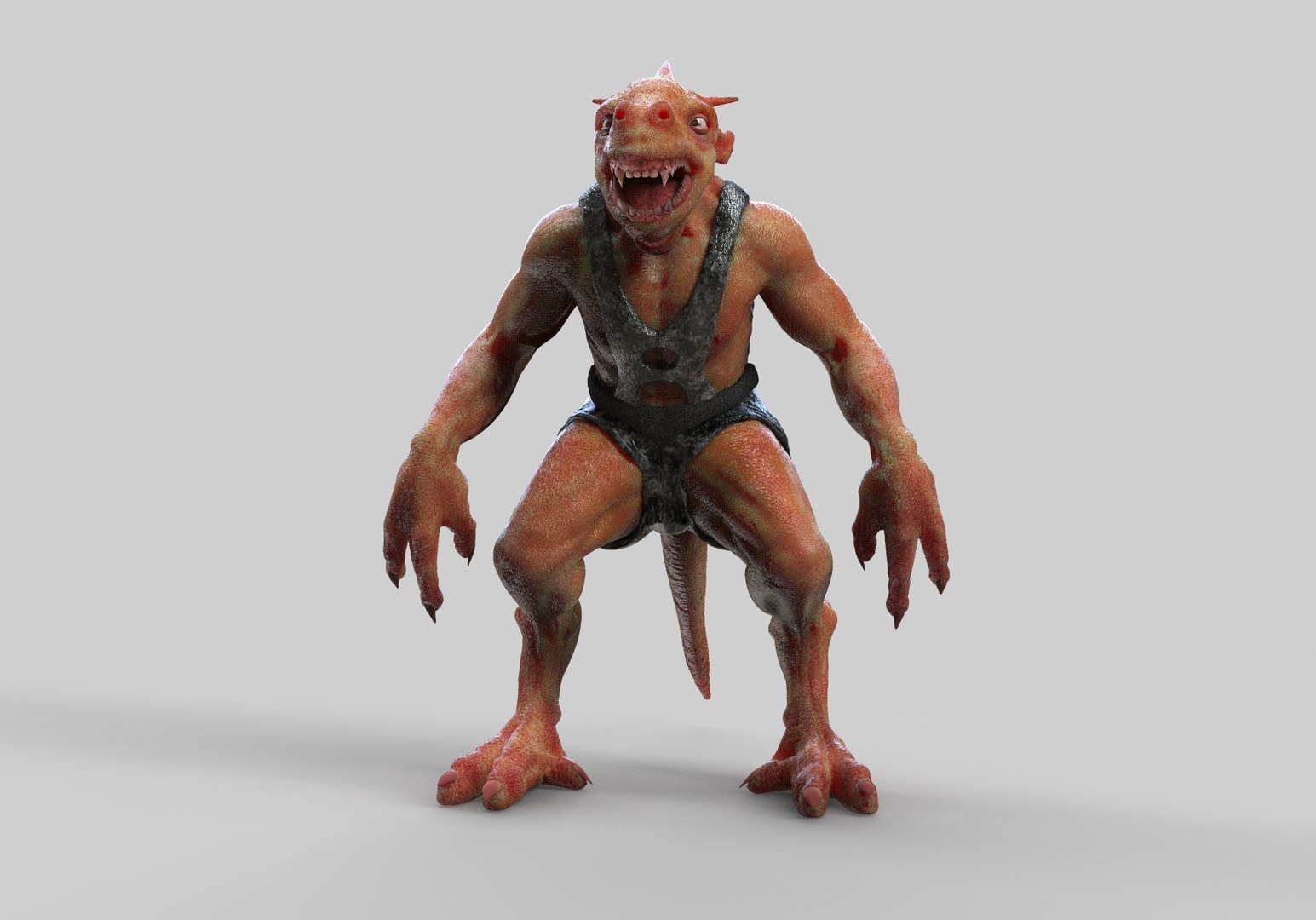 Soldier Creature 3D Model - TurboSquid 1286058