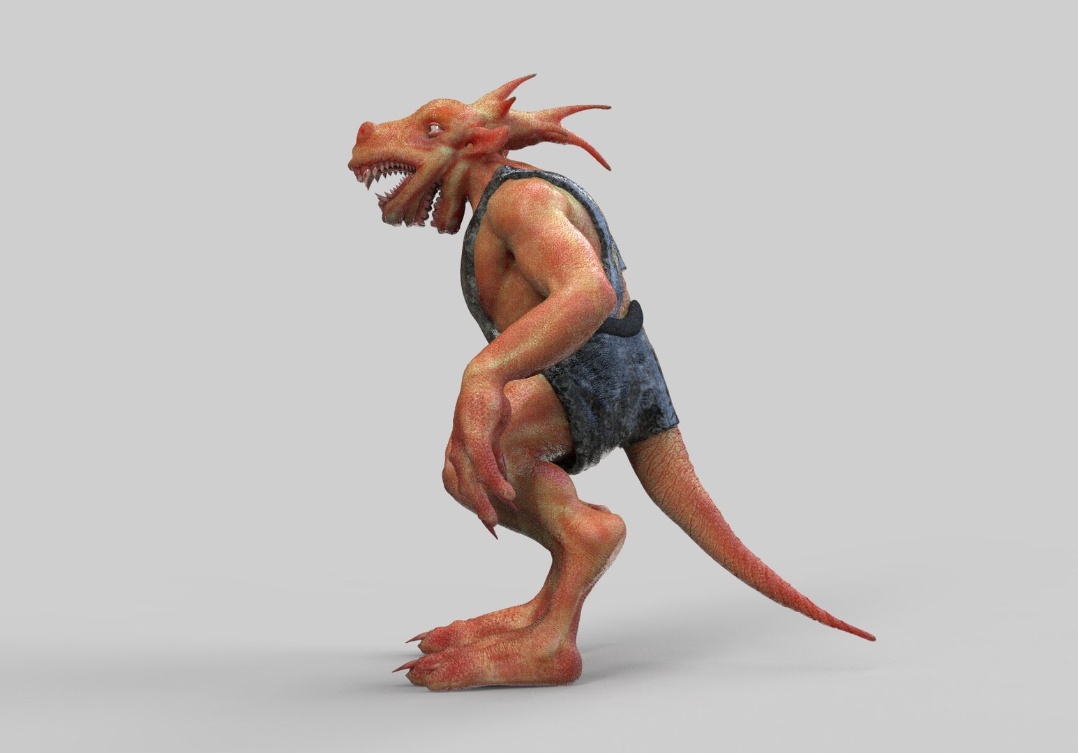 Soldier creature 3D model - TurboSquid 1286058