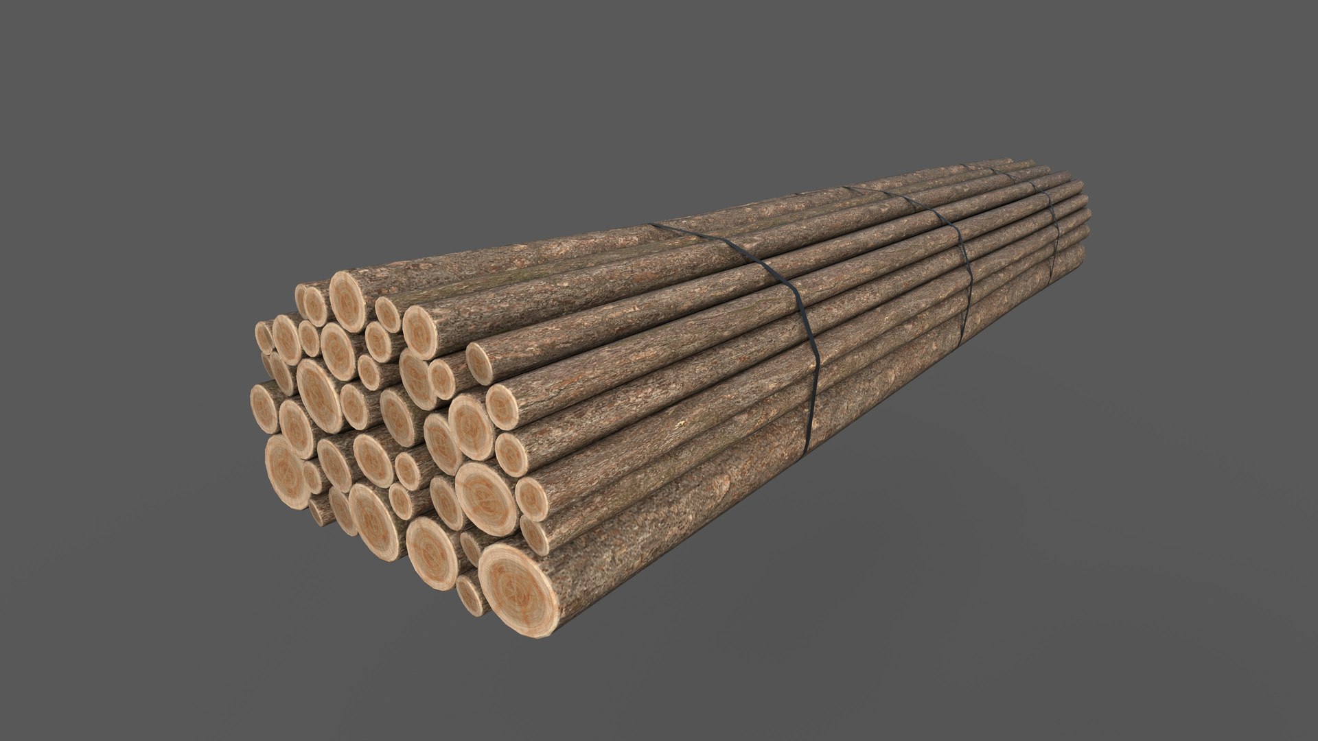 3D Wood Logs V3 With PBR 4K 8K - TurboSquid 1730976