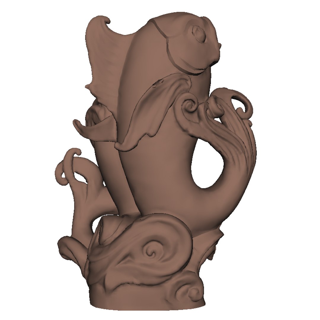 3d Balinesian Fish Sculpture