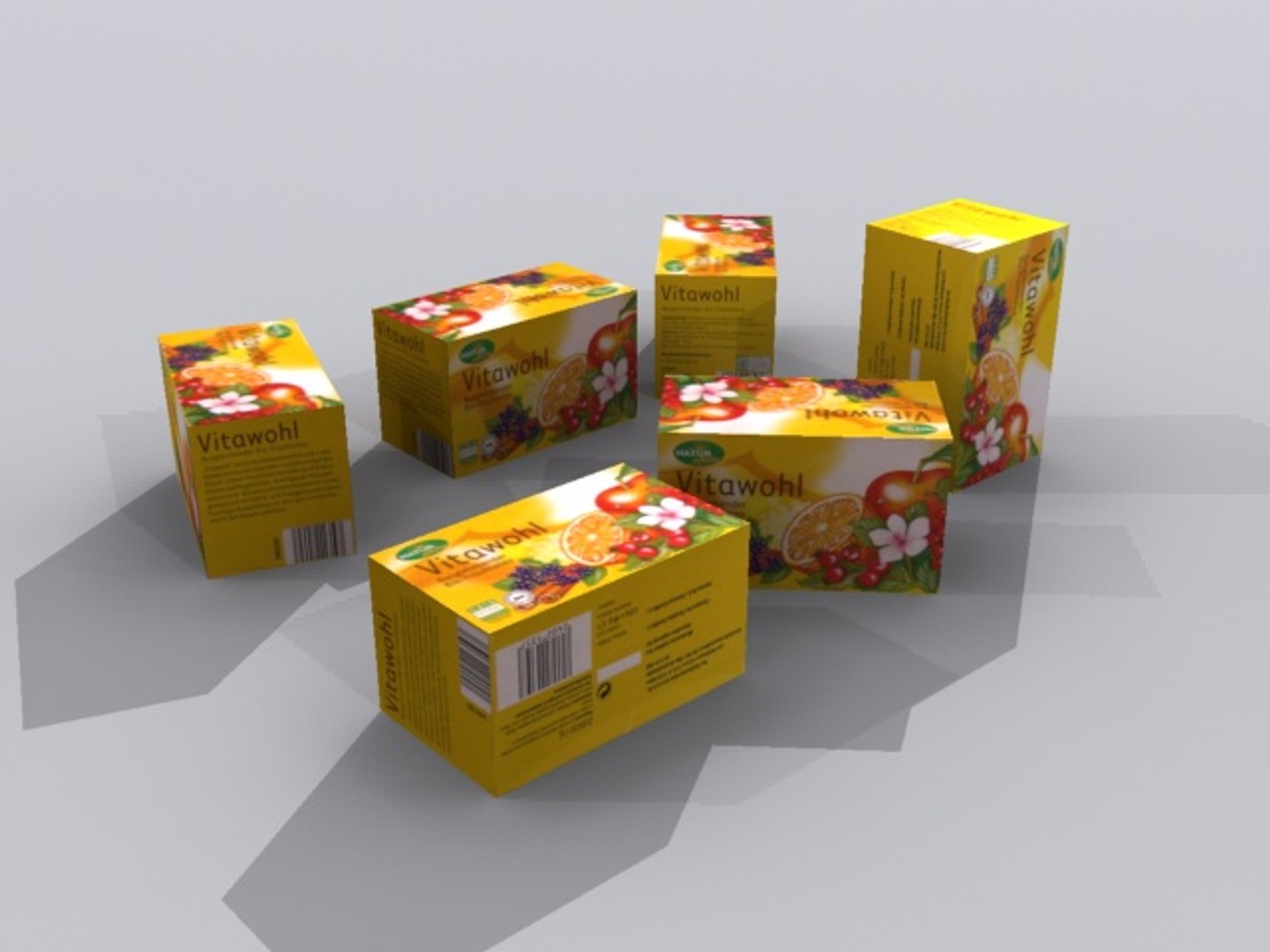 tea box 3d model