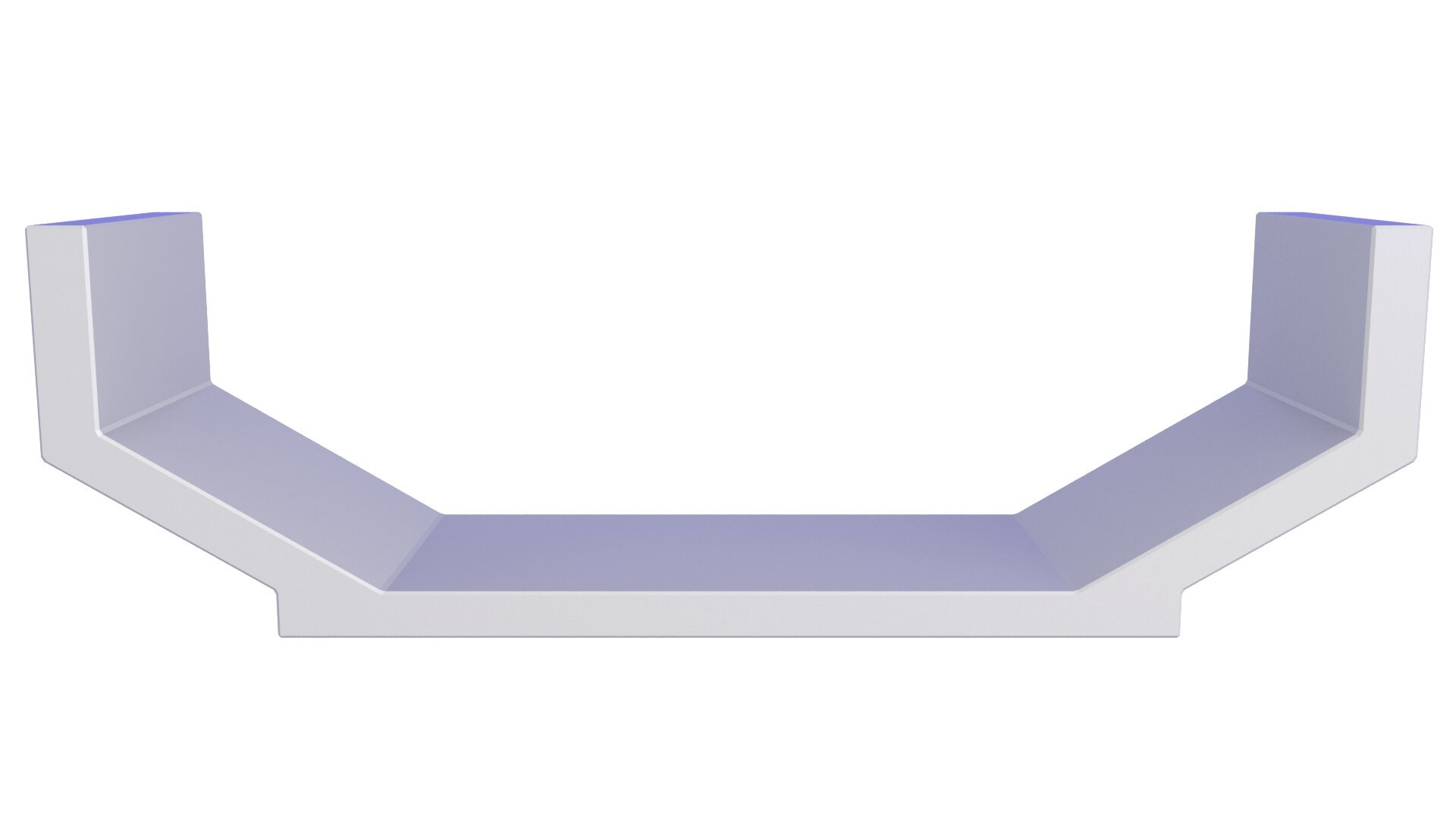 Concrete Drain Ditch 1 model - TurboSquid 2097040